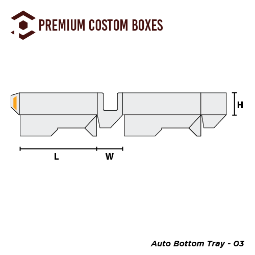 Custom Auto Bottom Tray | Custom Auto Bottom Tray Boxes | PCB