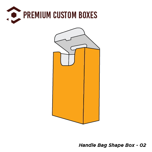 Custom Handle Bag Shape Boxes | Premium Custom Boxes | PCB