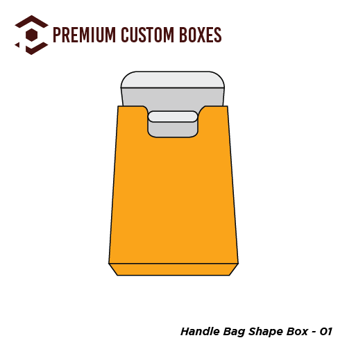 Custom Handle Bag Shape Boxes | Premium Custom Boxes | PCB