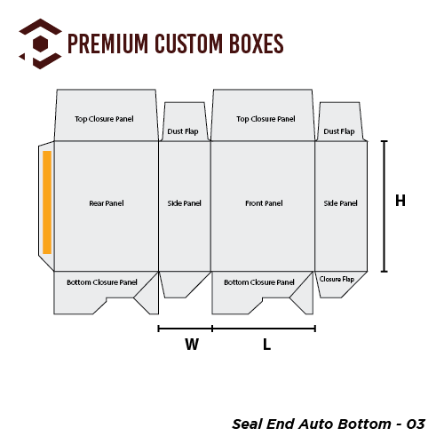Custom Seal End Auto Bottom | Premium Custom Boxes | PCB