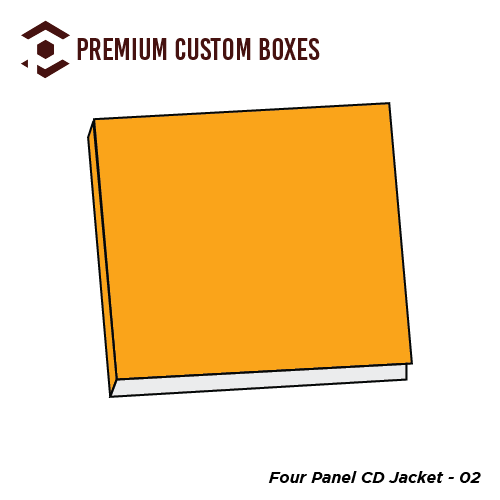 Custom Four Panel CD Jacket | Premium Custom Boxes | Cd Sleeves