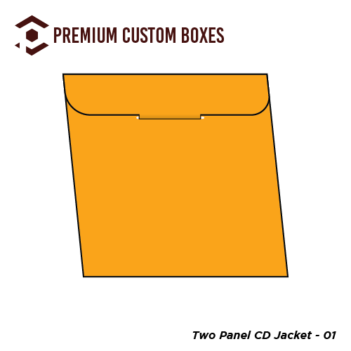 Custom Two Panel CD Jacket | Premium Custom Boxes | CD Jacket