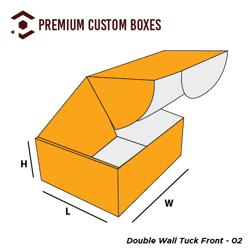 Custom Double Wall Tuck Front | Premium Custom Boxes | PCB