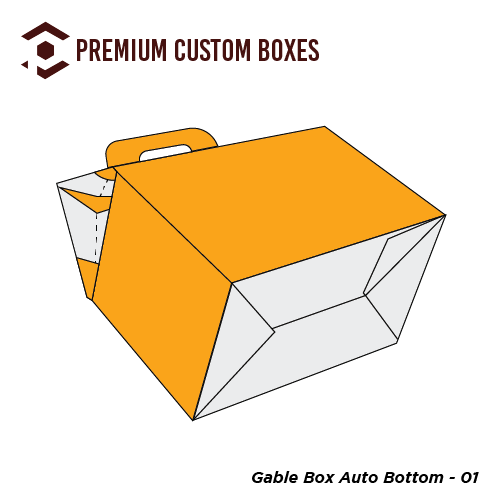 Custom Gable Boxes Auto Bottom | Custom Boxes
