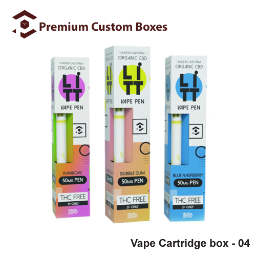 Custom Vape Cartridge Boxes | Vape Cartridge Boxes | PCB