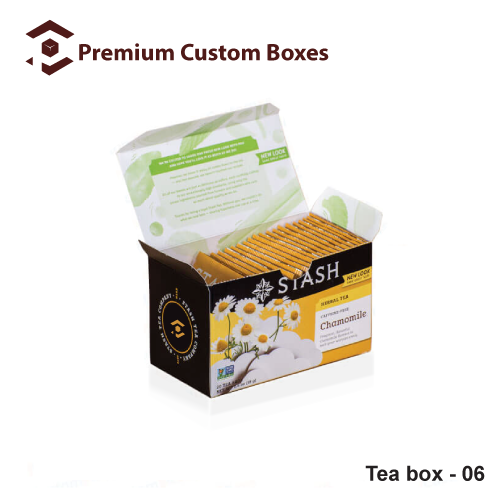 Custom Tea Boxes | Custom Tea Packaging | PCB