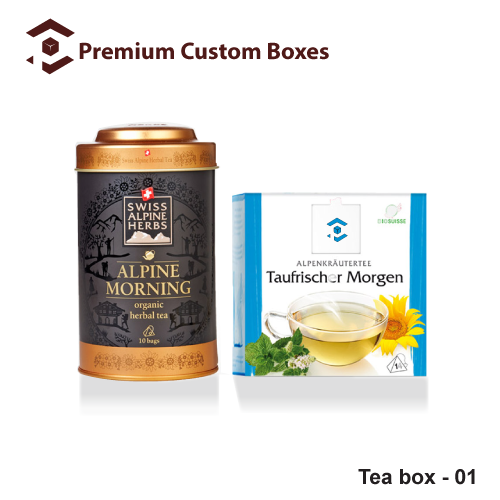 Custom Tea Boxes | Custom Tea Packaging | PCB