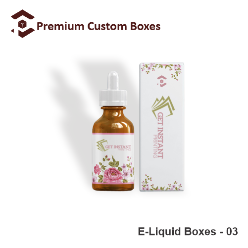 Custom E Liquid Boxes | Premium Custom Boxes | E-liquid Packaging