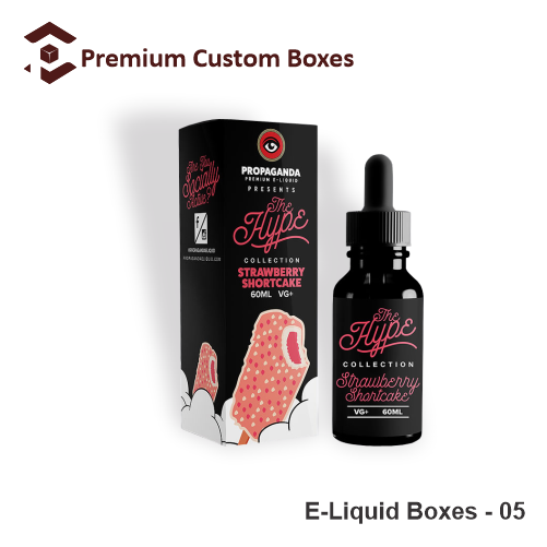 Custom E Liquid Boxes | Premium Custom Boxes | E-liquid Packaging