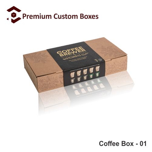 Custom Coffee Boxes | Custom Printed Coffee Boxes | PCB