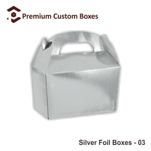 Custom Silver Foil Boxes | Premium Custom Boxes | Silver Foil Packaging