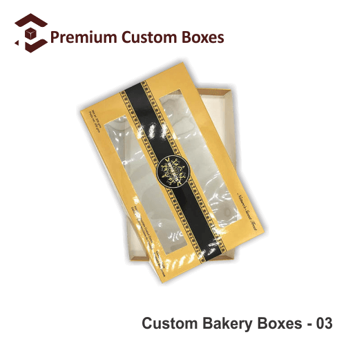 Custom Bakery Boxes by Premium Custom Boxes | Bakery Packaging