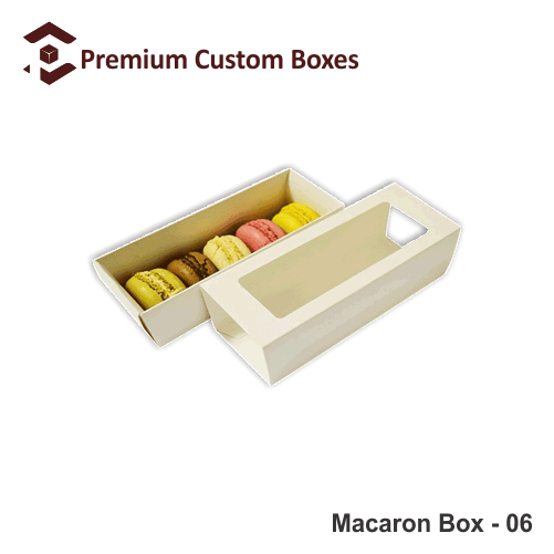 Custom Macaron Boxes | Custom Printed Macaron Boxes | PCB