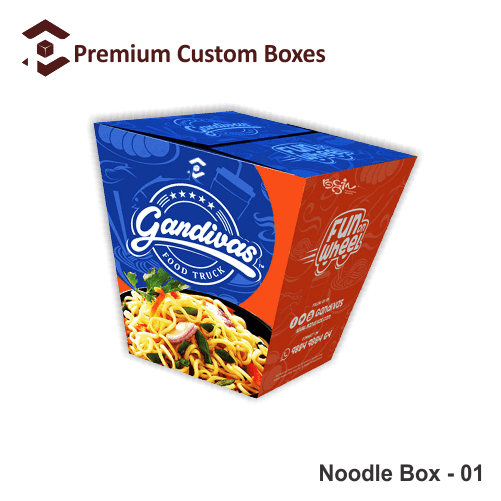 Custom Noodle Boxes | Custom Boxes | Custom Printed Noodle Boxes