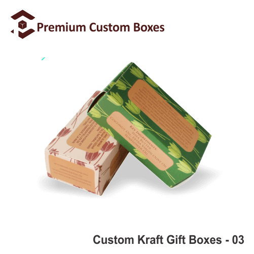 Custom Kraft Gift Boxes | Premium Custom Boxes | Kraft Gift Boxes