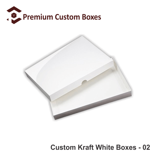 Custom Kraft White Boxes | Premium Custom Boxes | Kraft White Box