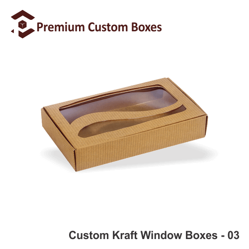 Custom Window Boxes | Custom Window Packaging Boxes | PCB