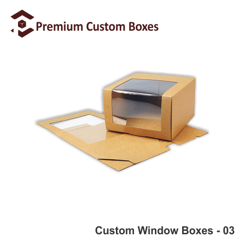 Custom Window Boxes | Window Box Packaging | PCB