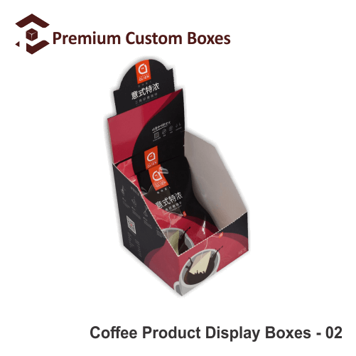 Coffee Display Boxes | Premium Custom Boxes | Retail Coffee Display