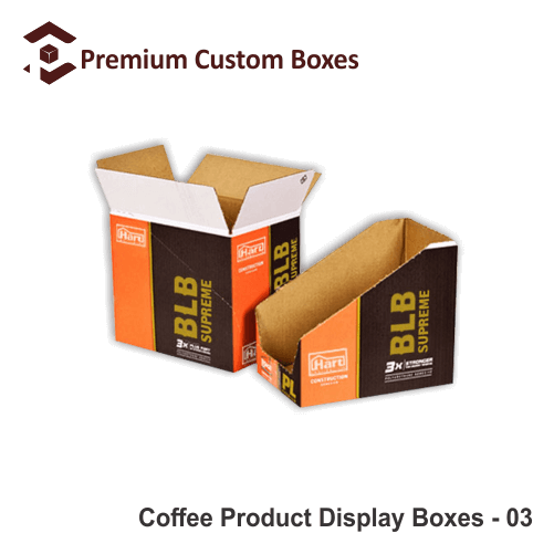 Coffee Display Boxes | Premium Custom Boxes | Retail Coffee Display