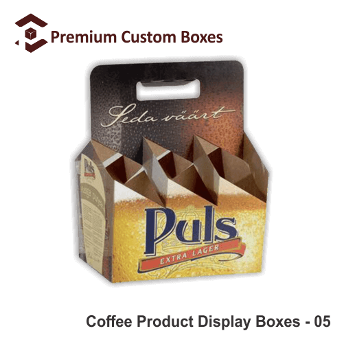 Coffee Display Boxes | Premium Custom Boxes | Retail Coffee Display