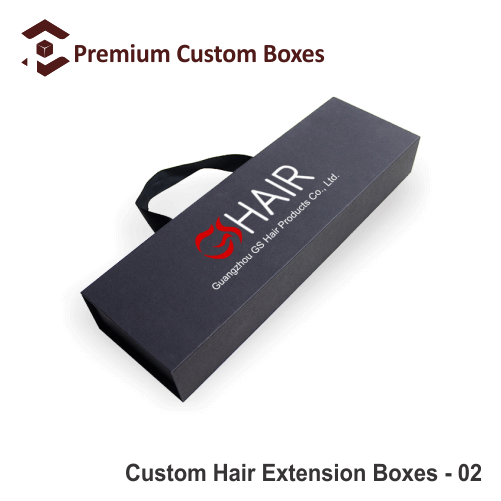 Custom Hair Extension Boxes - Hair Extension Packaging Boxes