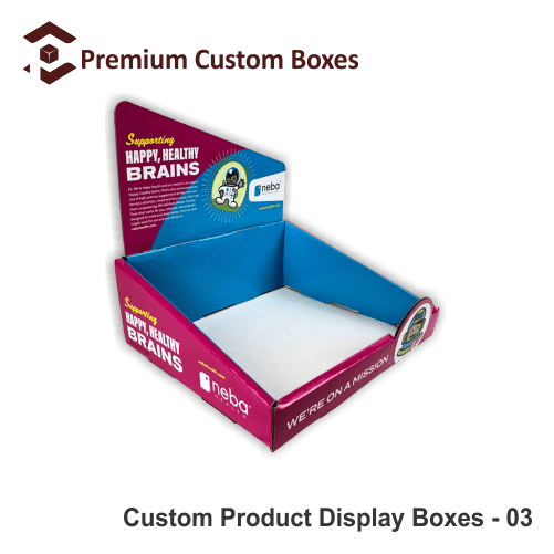 Custom Product Display Boxes | Custom Boxes | Counter Display Box