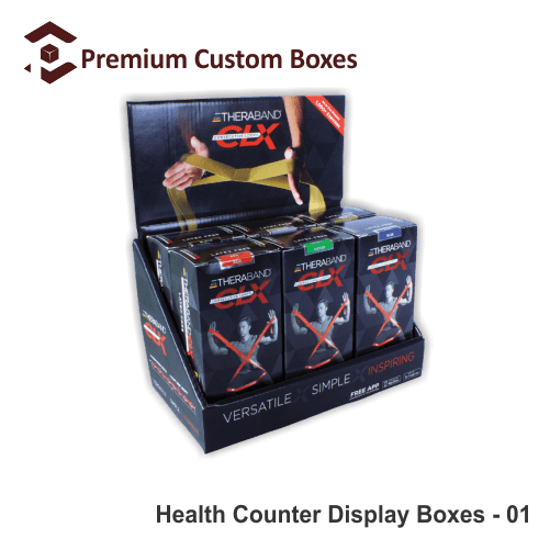 Health Counter Display Boxes | Custom Boxes