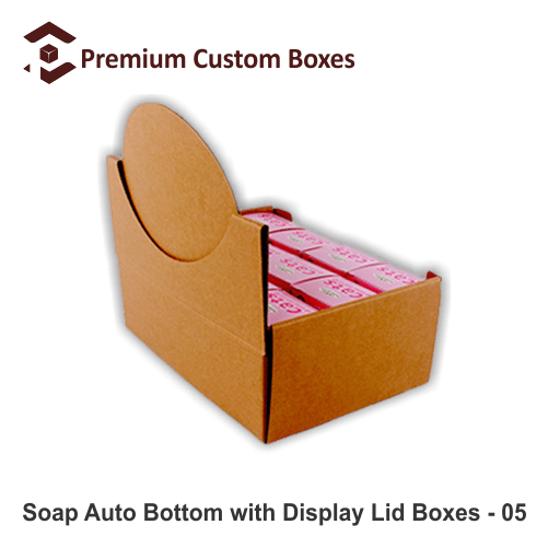 Soap Auto Bottom with Display Lid Boxes | Custom Boxes