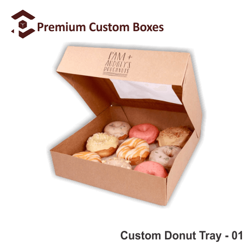 Custom Donut Tray | Donut Tray Boxes | Custom Donut Boxes