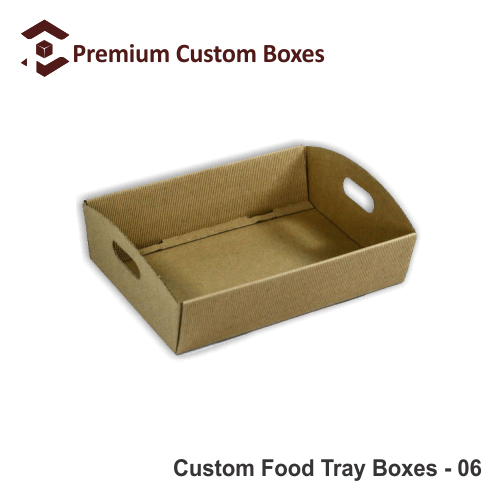 Custom Food Tray Boxes | Premium Custom Boxes