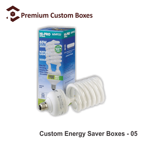 Custom Energy Saver Boxes | Custom Boxes