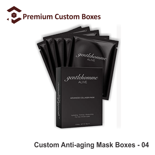 Custom Anti-aging Mask Boxes | Premium Custom Boxes