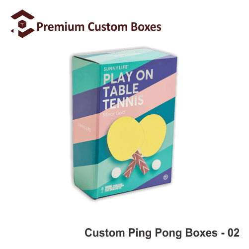 Custom Ping Pong Boxes | Premium Custom Boxes | PCB