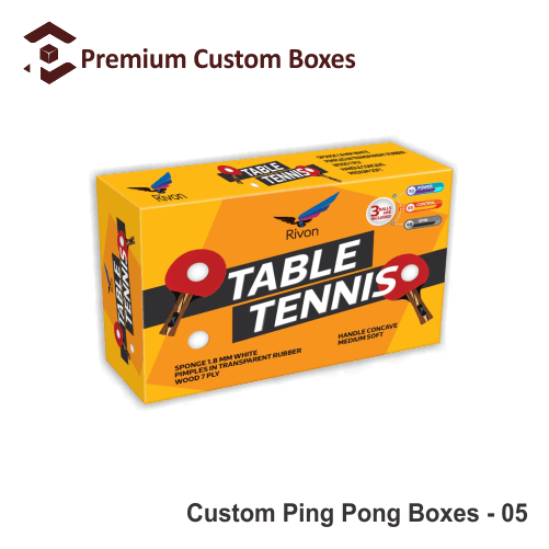 Custom Ping Pong Boxes | Premium Custom Boxes | PCB
