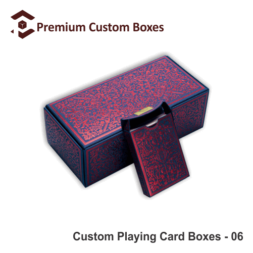 Custom Playing Card Boxes | Premium Custom Boxes | Playing Card Box