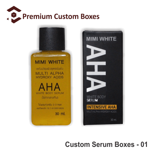 Custom Serum Boxes | Custom Serum Packaging | PCB
