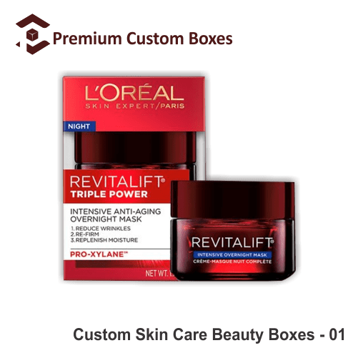 Custom Skin Care Boxes | Custom Beauty Boxes | PCB