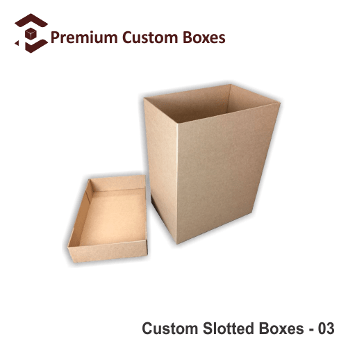 Custom Slotted Boxes | Premium Custom Boxes | PCB
