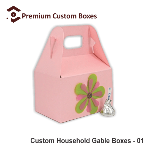 Custom Household Gable Boxes | Custom Boxes | White Gable Boxes
