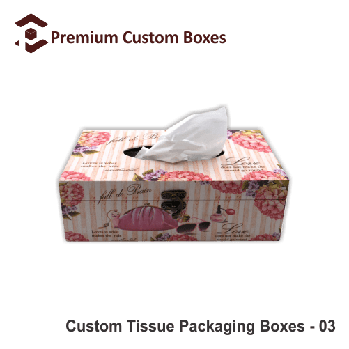 Custom Tissue Packaging Boxes | Custom Kleenex Boxes | PCB