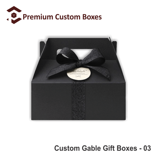 Custom Gable Gift Boxes | Premium Custom Boxes | Gable Gift Boxes