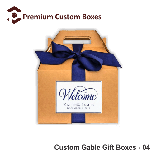 Custom Gable Gift Boxes | Premium Custom Boxes | Gable Gift Boxes