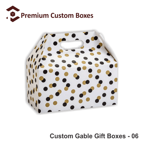 Custom Gable Gift Boxes | Premium Custom Boxes | Gable Gift Boxes