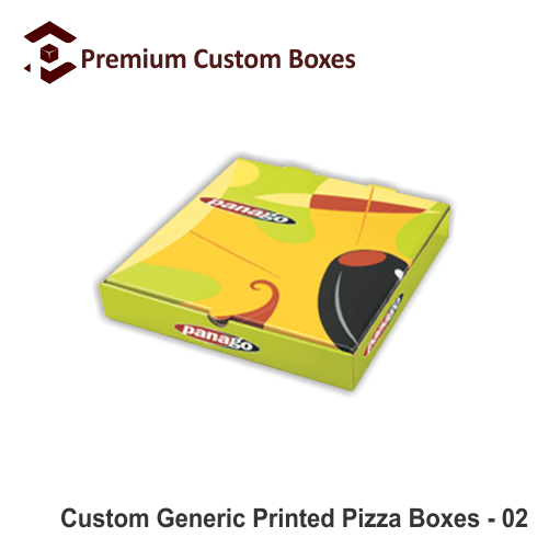 Custom Generic Printed Pizza Boxes | Premium Custom Boxes