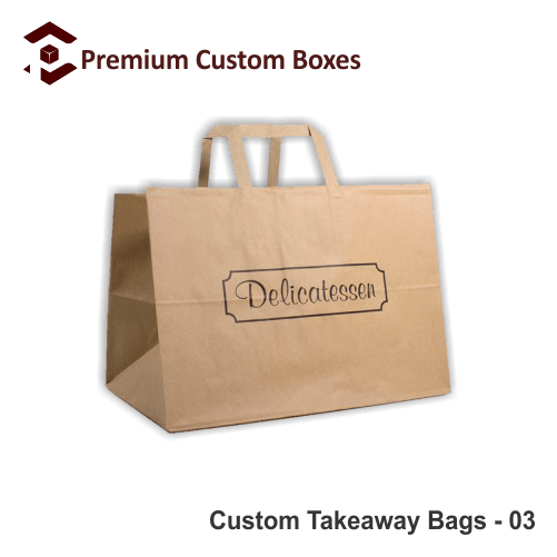 Custom Takeaway Bags | Custom Boxes | Personalised Takeaway Bags
