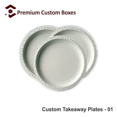 Custom Takeaway Plates | Takeaway Plates | Premium Custom Boxes