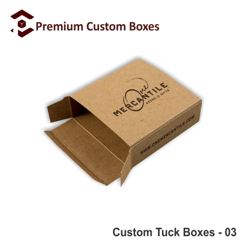Custom Tuck Boxes | Custom Tuck Top Boxes | Premium Custom Boxes