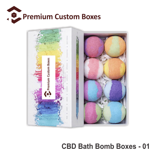 CBD Bath Bomb Boxes | Premium Custom Boxes | Eco-Friendly