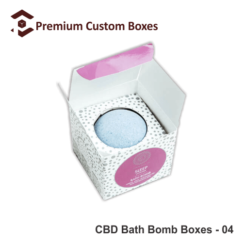 CBD Bath Bomb Boxes | Premium Custom Boxes | Eco-Friendly